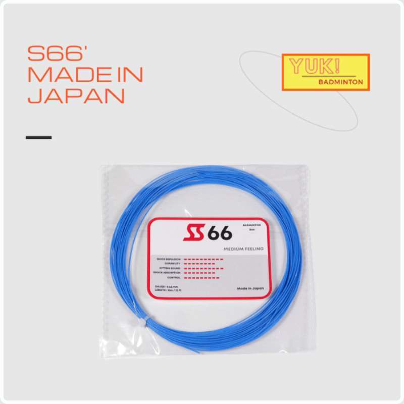 Jual Senar Raket Badminton / Bulutangkis S66 Made In Japan Kode 292 ...