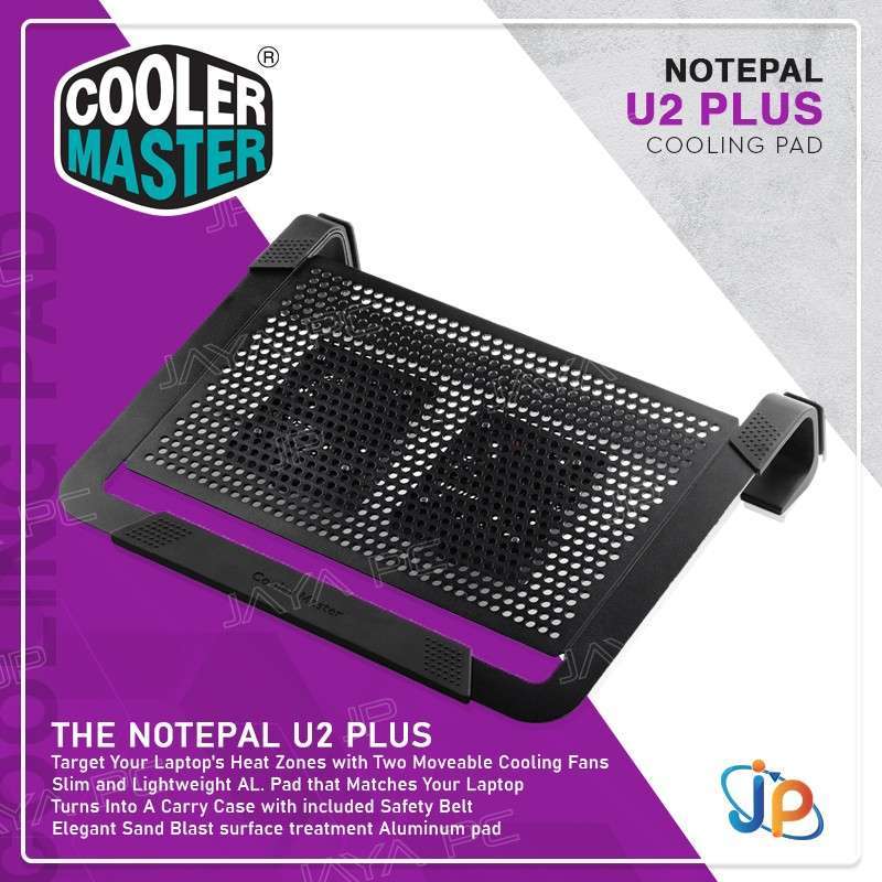 Promo Cooler Master Notepal U2 Plus Cooler/ Cooling Pad Fan Laptop 14 ...