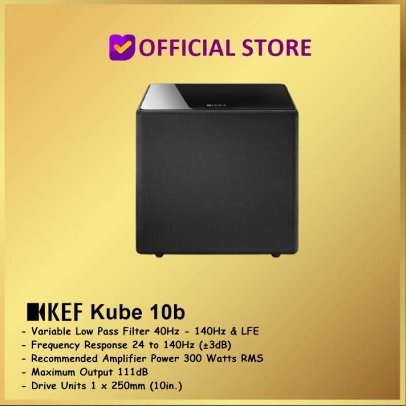 Jual Kef Kube 10b Subwoofer 10 Inc Bass Driver Active Subwoofer Kube10b Di Seller W.o.r Shop ...