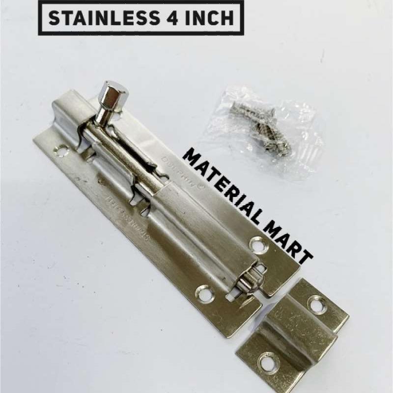 Jual GRENDEL PINTU 4 | GRENDEL STAINLESS SLOT 4 INCH | GRENDEL SLOT ...