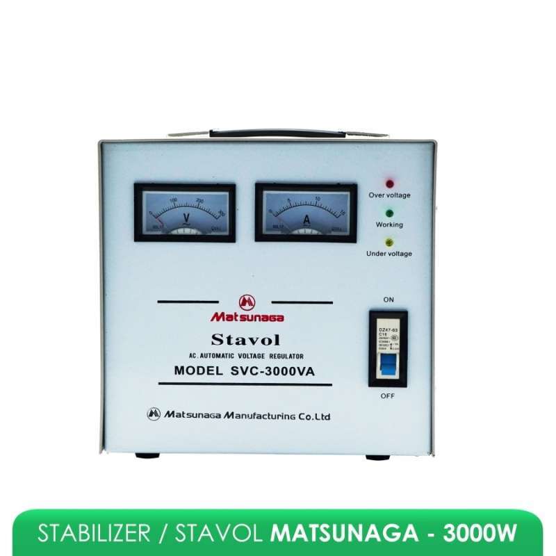 Jual Matsunaga Stabilizer/stavol listrik 3000 va di Seller Blora Store ...