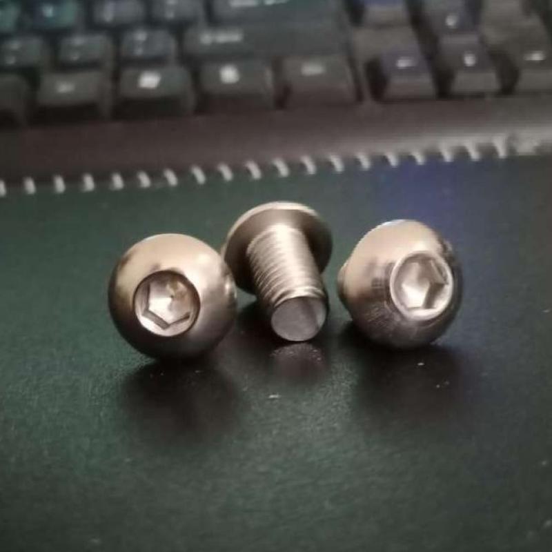 Jual BAUT BUTTON L M8 x 12mm STAINLESS STEEL SS304 di Seller Cakra Dinamika - Jaka Setia, Kota ...