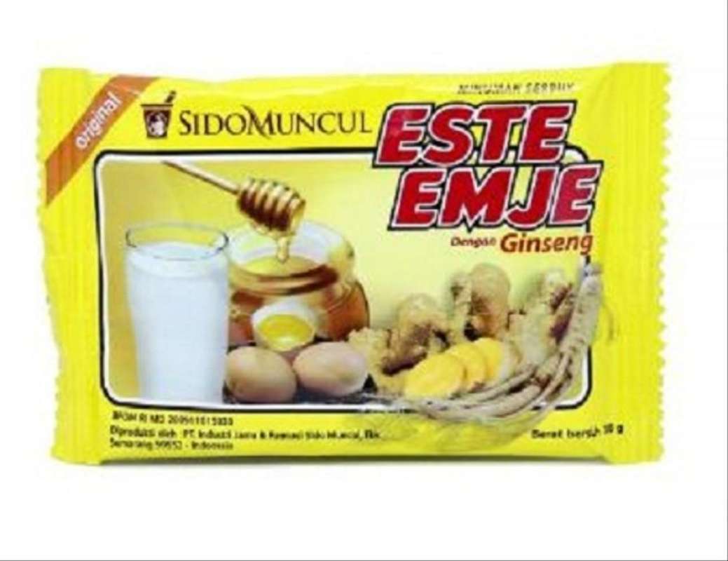 Jual ESTE EMJE SUSU ORIGINAL DENGAN GINSENG SIDO MUNCUL 5 sachet di ...