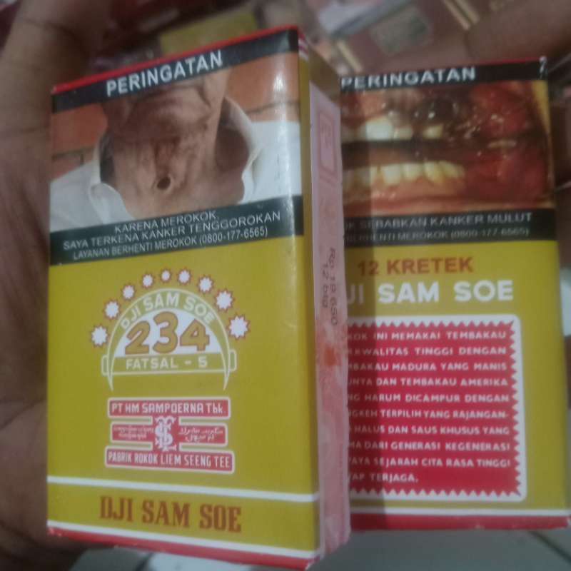 Promo rokok ji Sam soe Diskon 5% di Seller Sumber nila - Jaka Setia ...