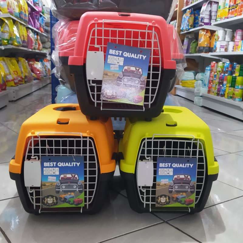 Promo canel box pet cargo petopia ukuran S kucing anjing dan kelinci ...