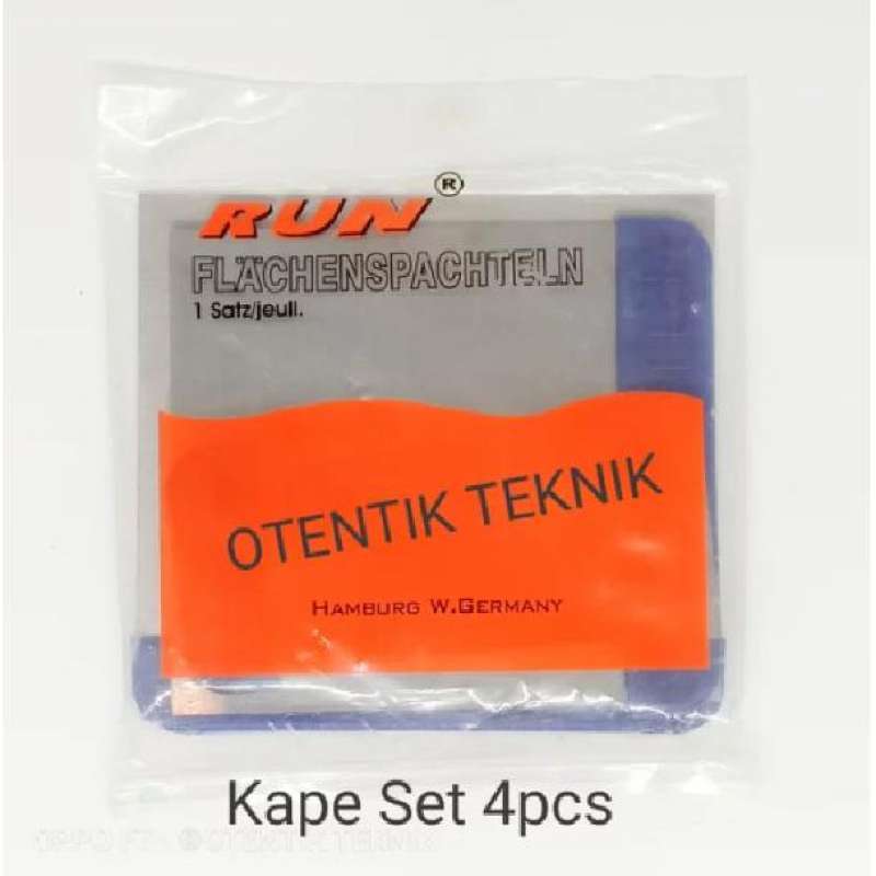 Jual KAPE SKRAP SET ISI 4 BUAH - KAPI BESI PERATA LEM DEMPUL KOMPON di ...