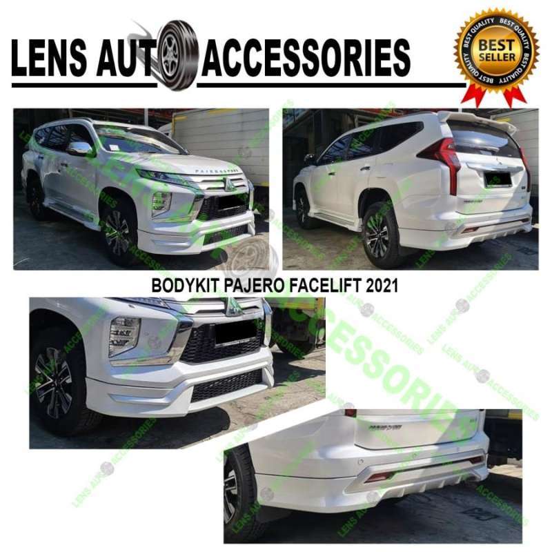 Jual BODY KIT PAJERO FACELIFT 2021 UP PLASTIK DEPAN BELAKANG di Seller ...