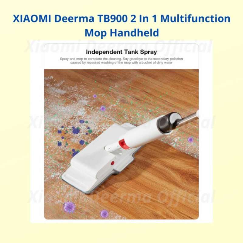 Promo Deerma TB900 2 In 1 Multifunction Mop Handheld Diskon 9% di ...
