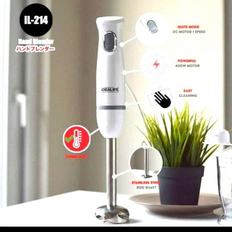 Jual Hand Blender Tangan Idealife Il 214 Original Di Seller Indo Jaya ...
