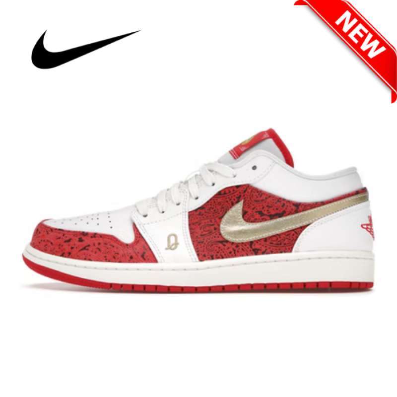 Jual Nike Air Jordan 1 Low Spades Original - Sepatu Sneakers Pria Keren ...