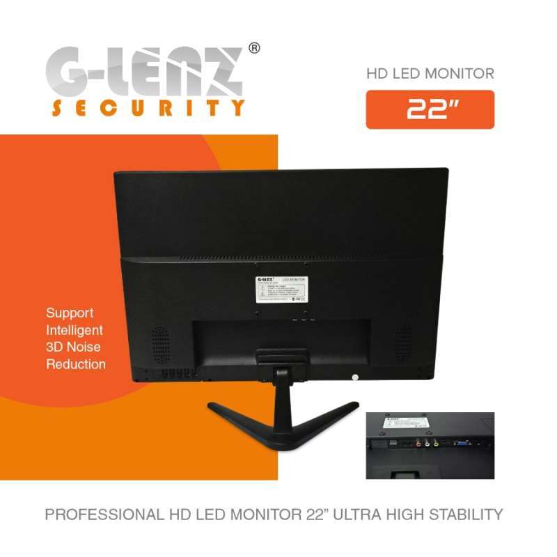 Promo Glenz Monitor 22 Inch Led 4k For Pc / Cctv Diskon 13% Di Seller G ...
