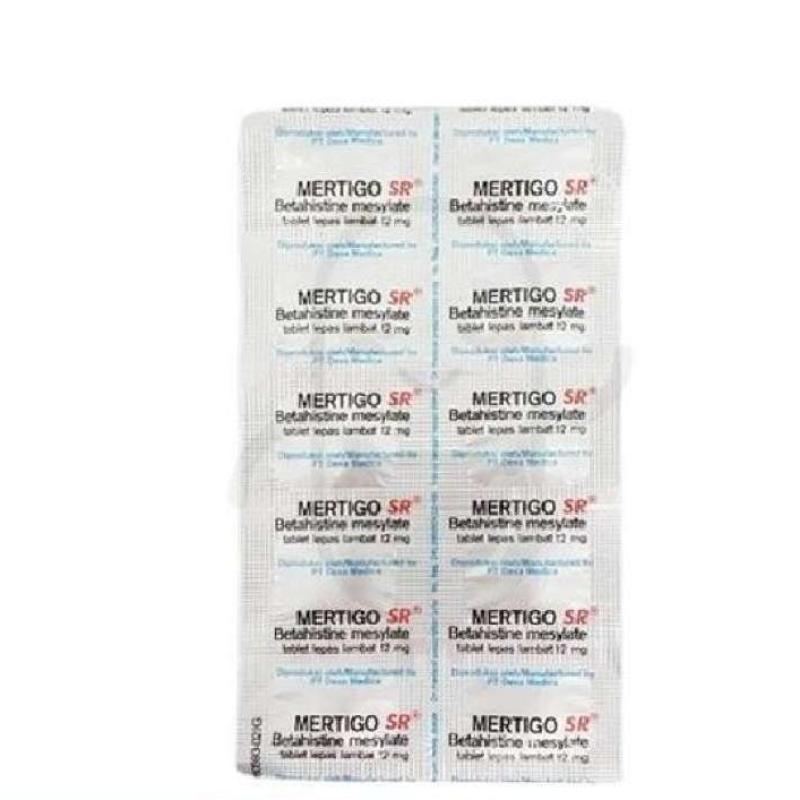 Jual MERTIGO SR 12 MG STRIP 10 TABLET di Seller Apotek Indobat ...