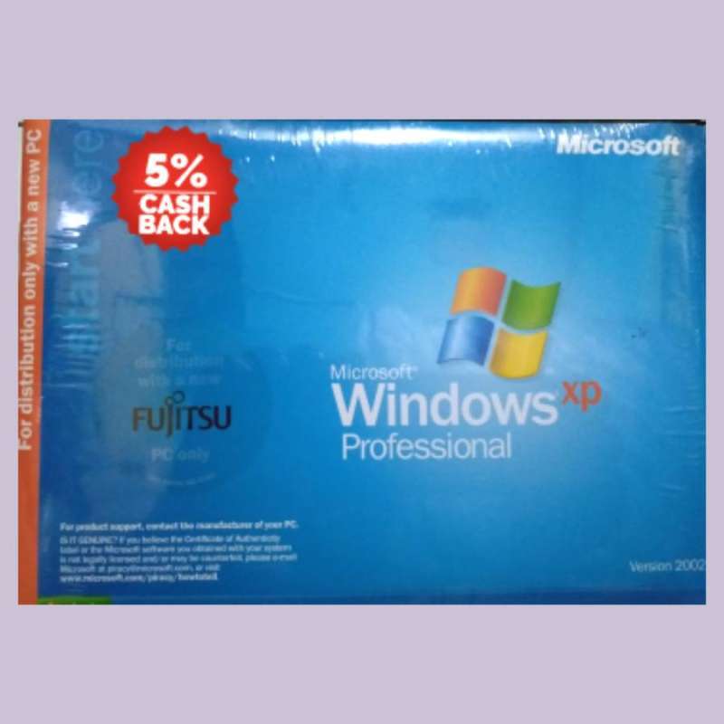 Jual MicrosoftÂ® Windows XP Professional Fujitsu ( PC Only ) di Seller ...
