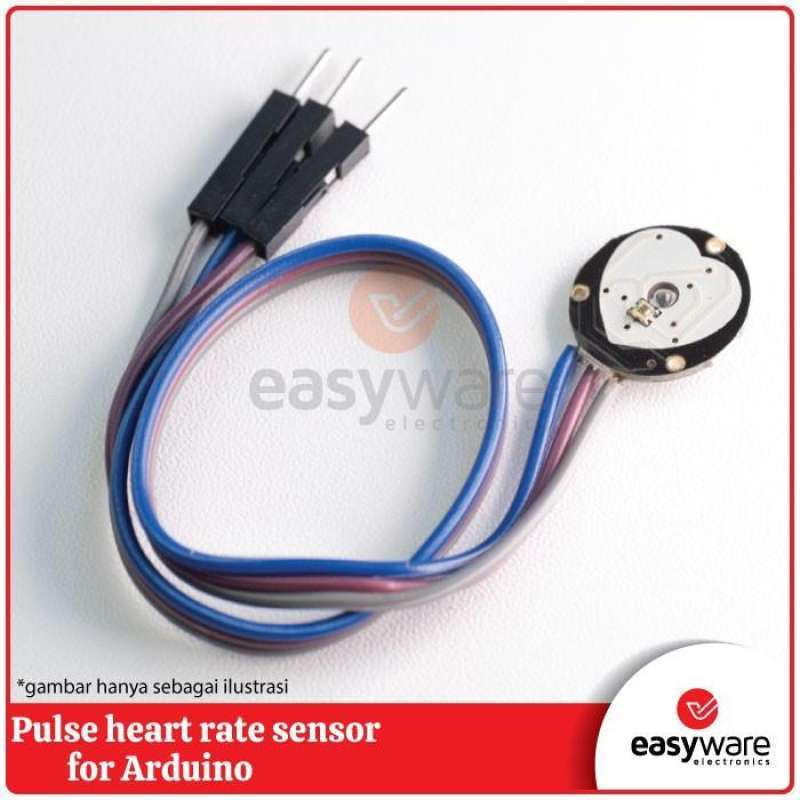 Jual Pulse heart rate sensor for Arduino di Seller EasyWare Electronics ...