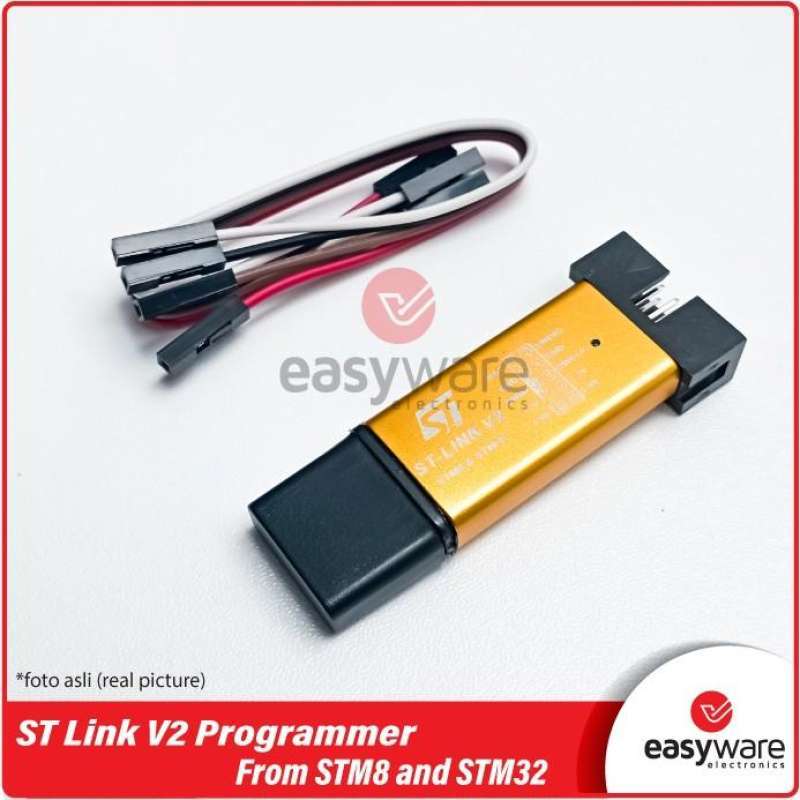 Jual St-link V2 Mini Stm8 Stm32 Simulator Download Programmer Di Seller ...