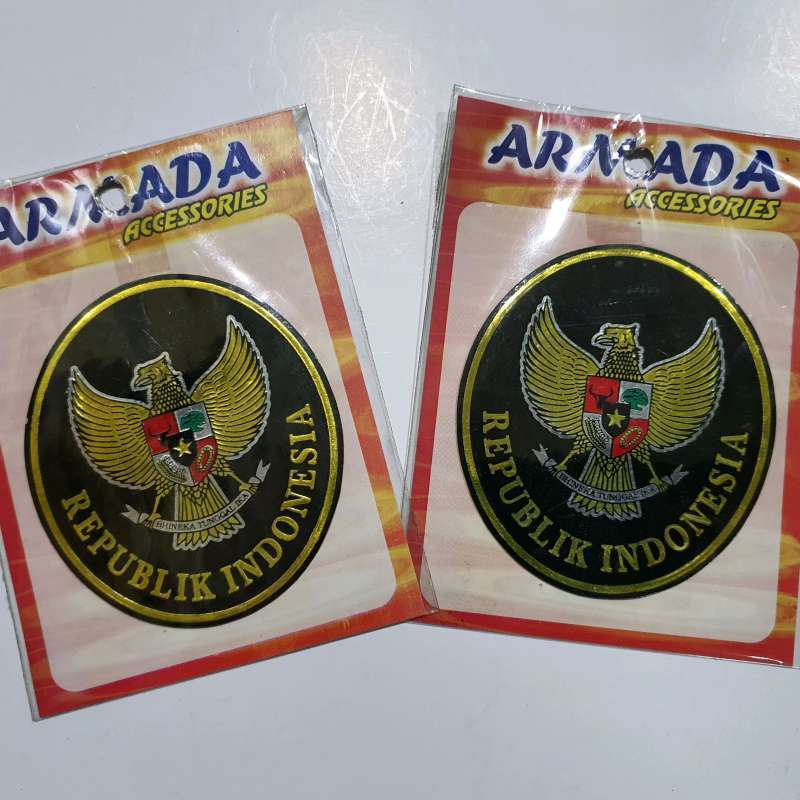 Jual Stiker Kilap kaca GARUDA Hitam ( 1 PCS ) | Stiker motor Kilap ...