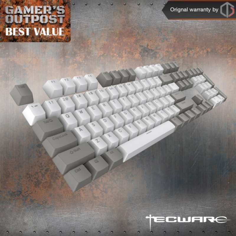 Jual Tecware Keyboard Keycaps - Full Putih Free Ongkir Di Seller Tomy ...