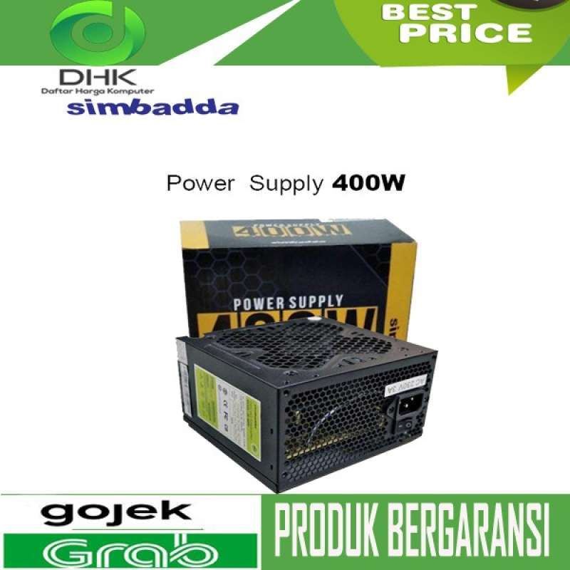 Jual POWER SUPPLY PSU SIMBADDA 400W di Seller Aksara_STORE - Wanajaya ...