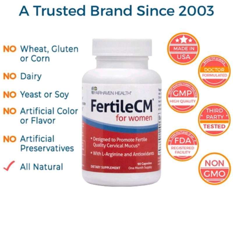 Jual FertileCM Obat Vitamin Meningkatkan Kualitas Lendir Serviks Wanita ...