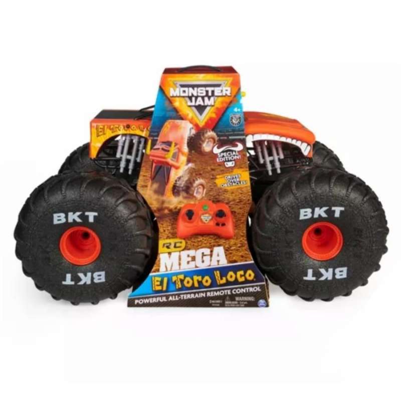Jual Monster Jam MEGA El Toro Loco All-Terrain Remote Control 1:6 Scale ...