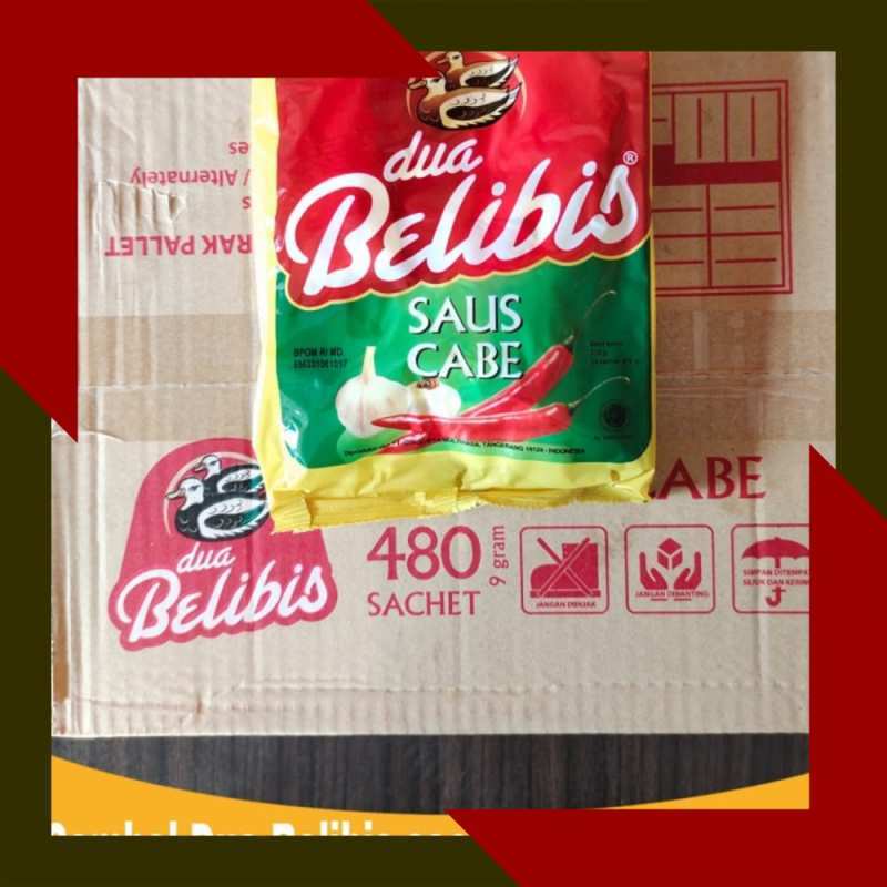 Promo Promo - Sambal Belibis Sachet @ 9Gr Karton Isi 480 Pcs COD Diskon ...