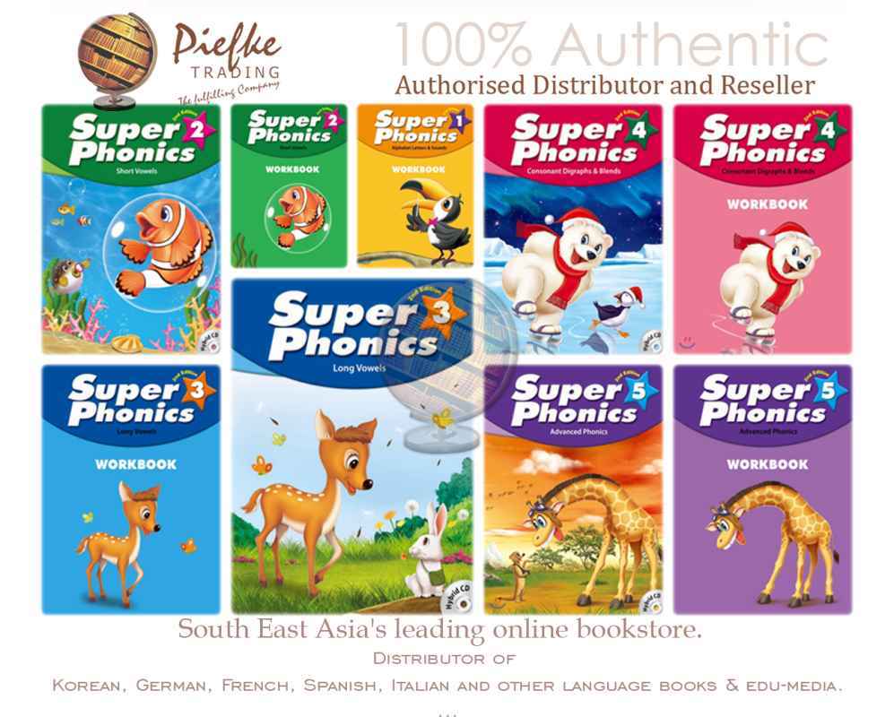 Jual Super Phonics(슈퍼 파닉스) : workbook, student book 9788953947177: ...