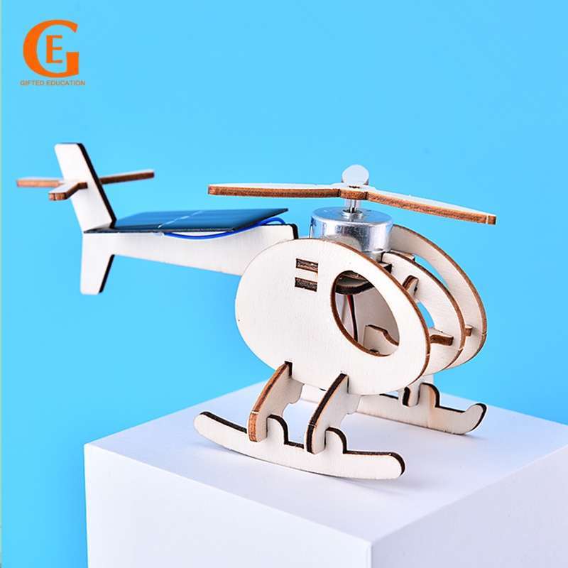 Promo Mainan Rakitan Puzzle Helikopter Tenaga Surya DIY Untuk Edukasi ...
