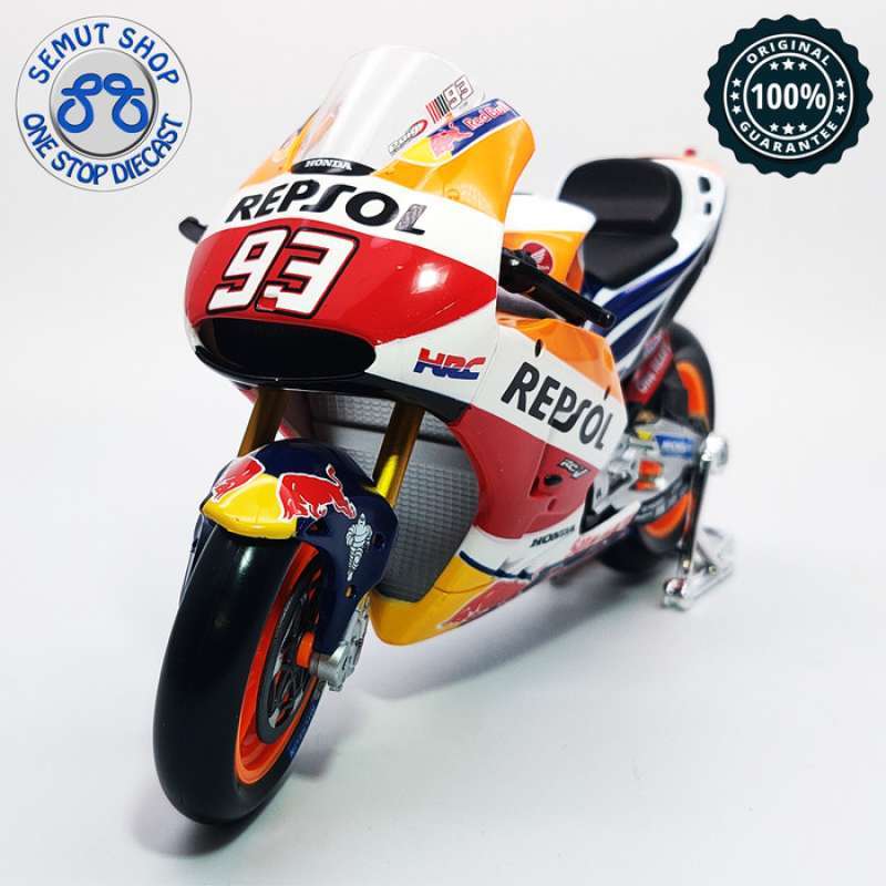 Jual Maisto MotoGP Honda Repsol RC213V Miniatur Motor Marc Marquez ...