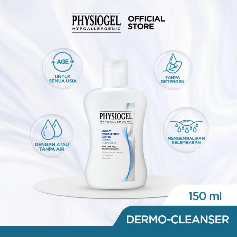 Promo Physiogel Daily Moisture Care Dermo-Cleanser 150 mL Diskon 3% di Seller Physiogel Official ...