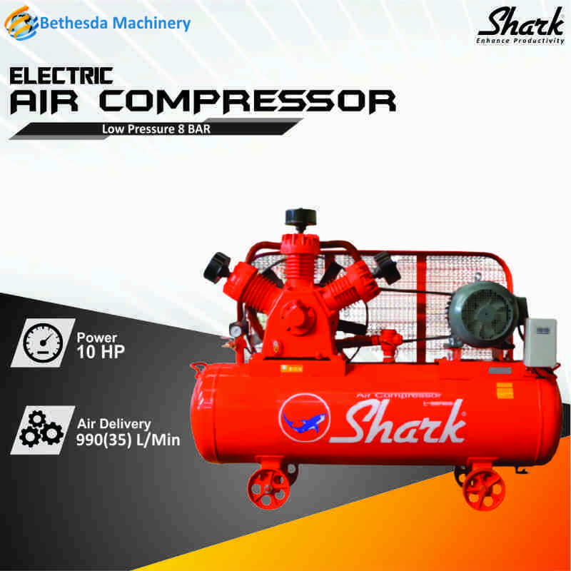 Jual Kompresor Udara 10 Hp SHARK Low Pressure di Seller Bethesda ...