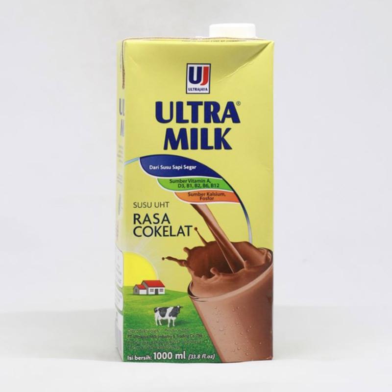 Jual ULTRA JAYA ULTRA MILK COKLAT SLIM. 1,000 ML di Seller Susu murah ...