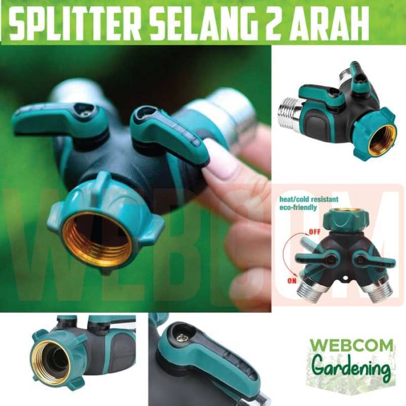Promo Premium Splitter Y Selang Keran Air 34 Irigasi Taman Cabang 2 ...