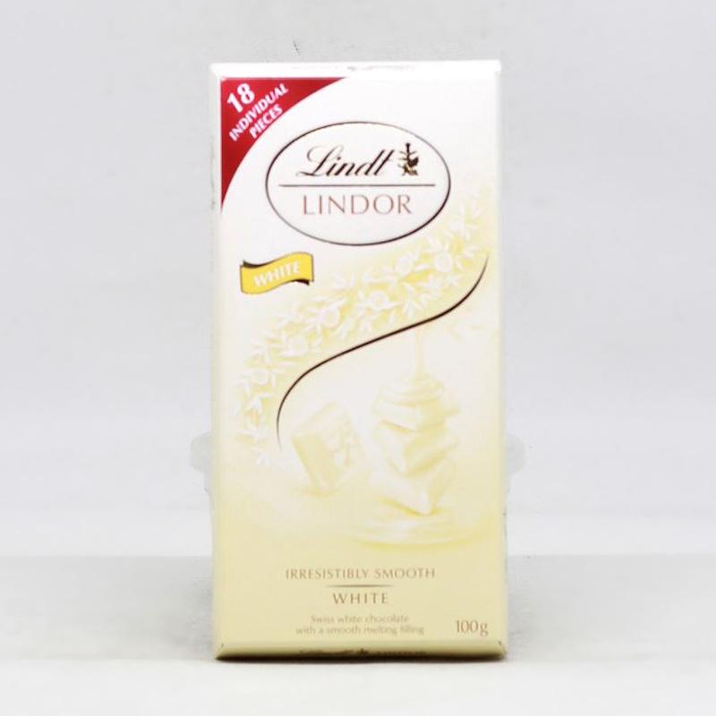 Jual LINDT LINDOR SINGLE WHITE 100 G (ED.15 JANUARI 2021) di Seller MEL ...