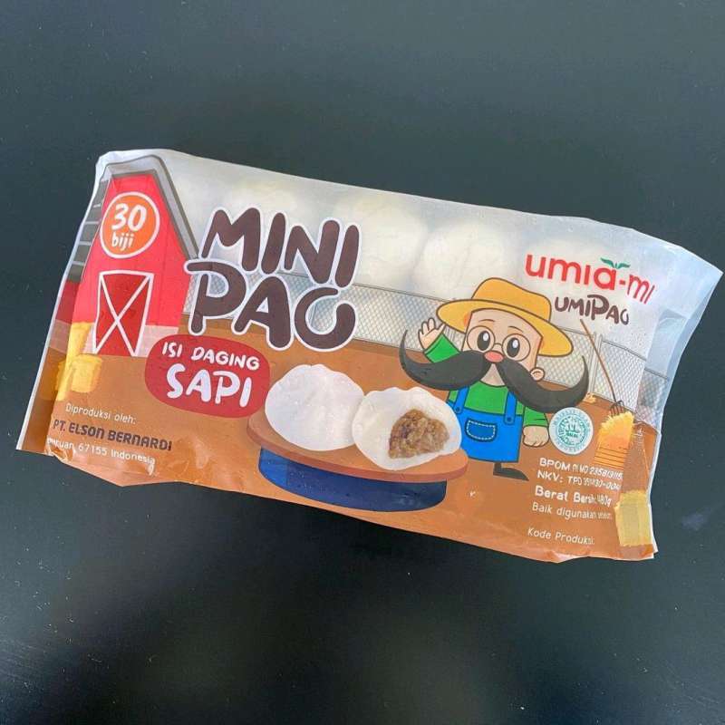 Jual UMIA-MI MINI PAO RASA DAGING SAPI 480G di Seller CAKRABUANA ...