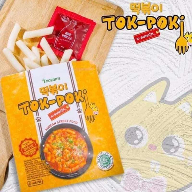 Jual tok-poki /rice cake /tteokbokki / topoki/kue beras korea di Seller ...