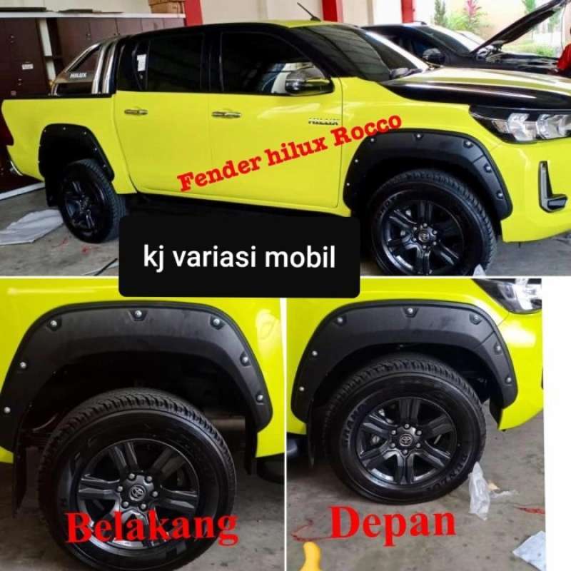 Jual Fender ban toyota hilux rocco plastik ABS impor di Seller Be Like ...