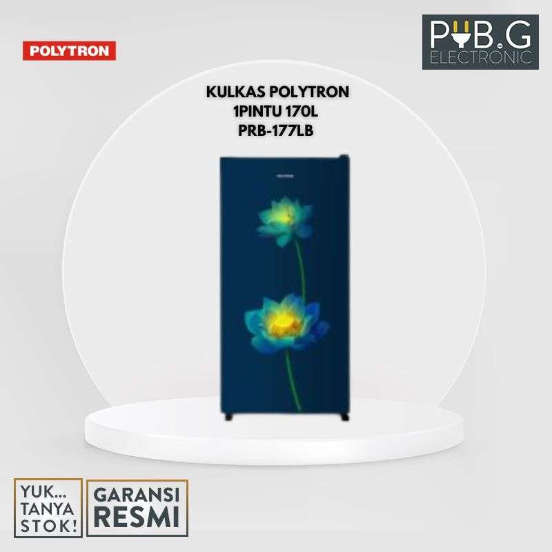 Jual POLYTRON PRB177LB PRB-177LB PRB 177LB KULKAS POLYTRON 1PINTU 170L ...