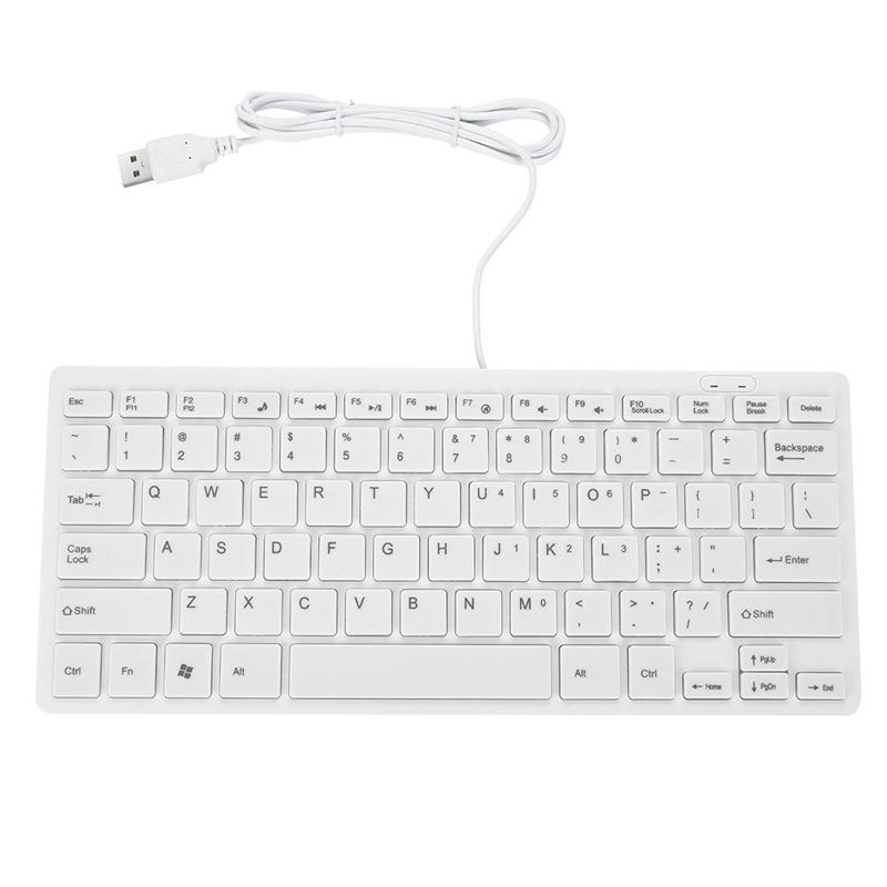 Promo Iit Wired Usb 78 Key Keyboard Portable Mini Multimedia Keyboard ...