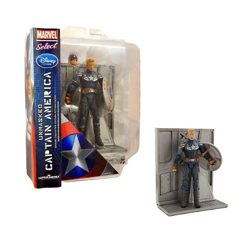 Jual Diamond Select Marvel Select Unmasked Captain America The Winter ...