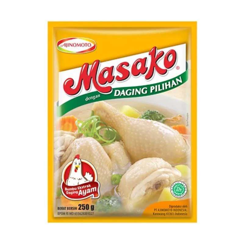 Promo Masako Ayam Penyedap Rasa 250G 1 Dus Isi 48 Pcs Diskon 1% di ...