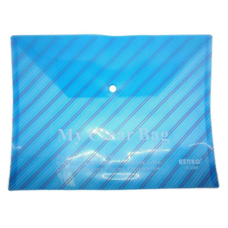 Jual Kenko Document Bag Button / Map Plastik CB-209F Mix Color di ...