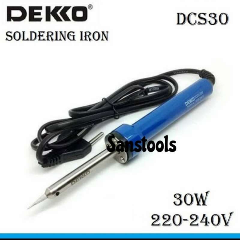 Jual Dekko Dcs-30 Soldering Iron Sharp Tip Ujung Lancip Deko Dcs30 Orignal Di Seller Aksara ...