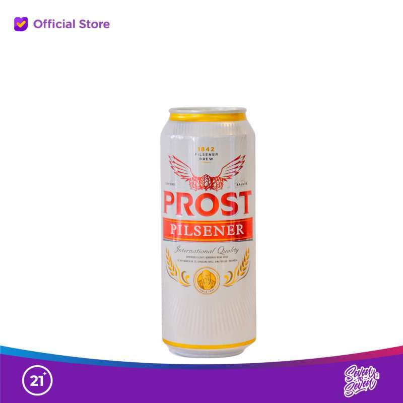 Jual BIR PROST PILSENER BEER [CAN] [2021] 500ML di Seller Seven To ...