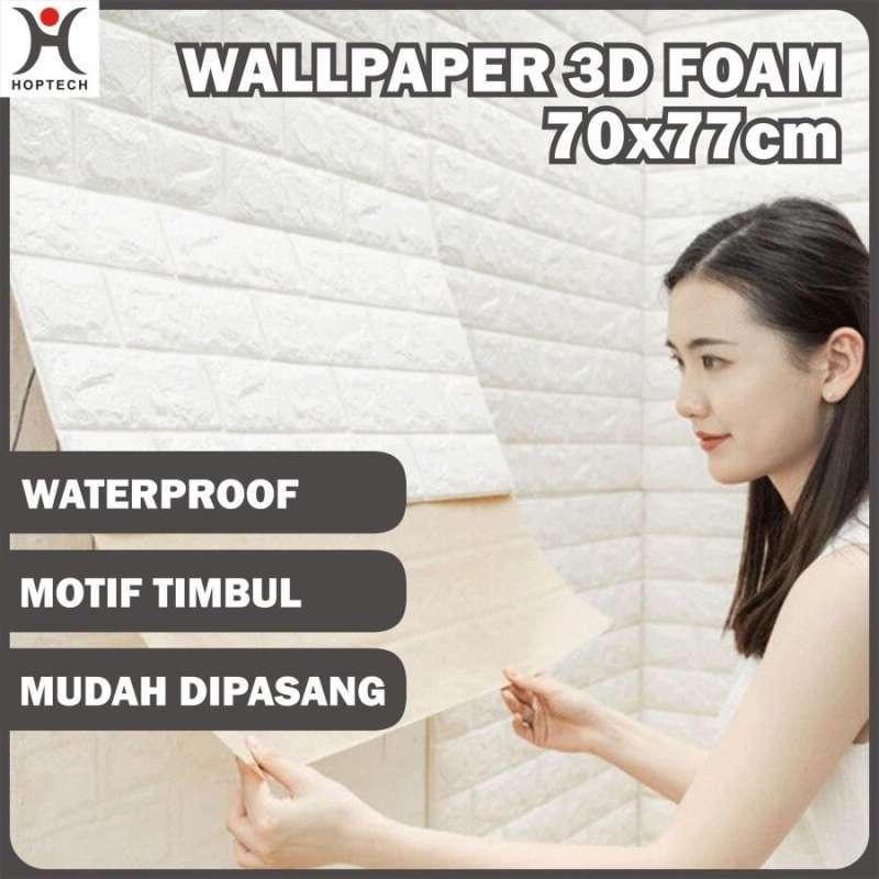 Jual Walpaper Dinding 3d Foam Walpaper Dinding Wallpaper 3d Motif Batu ...