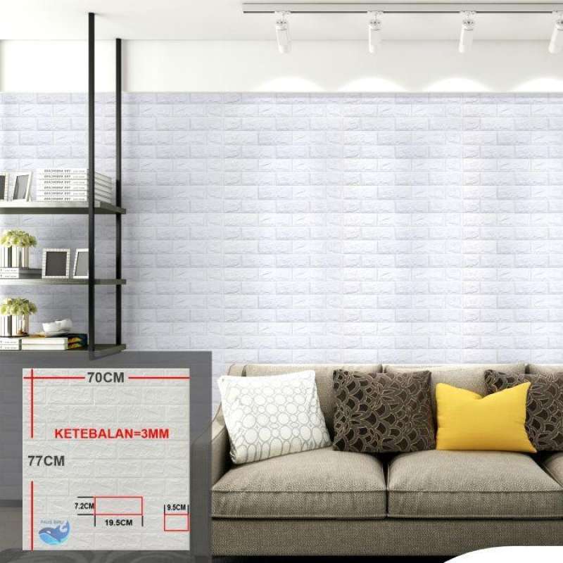 Jual Walpaper Dinding 3d Foam Walpaper Dinding Wallpaper 3d Motif Batu ...