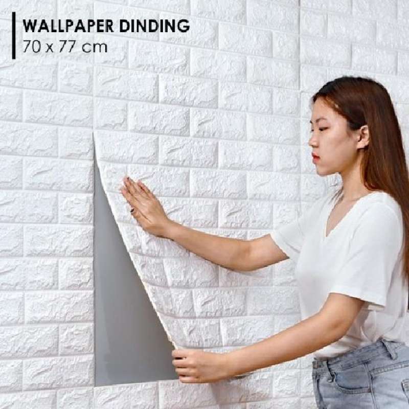 Jual Walpaper Dinding 3d Foam Walpaper Dinding Wallpaper 3d Motif Batu ...