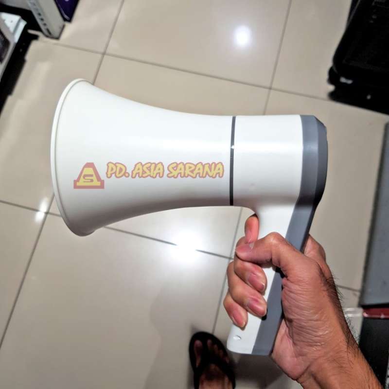 Jual Megaphone Rechargeable 20w KRISBOW 1500mAH SIrine / Pengeras Suara ...