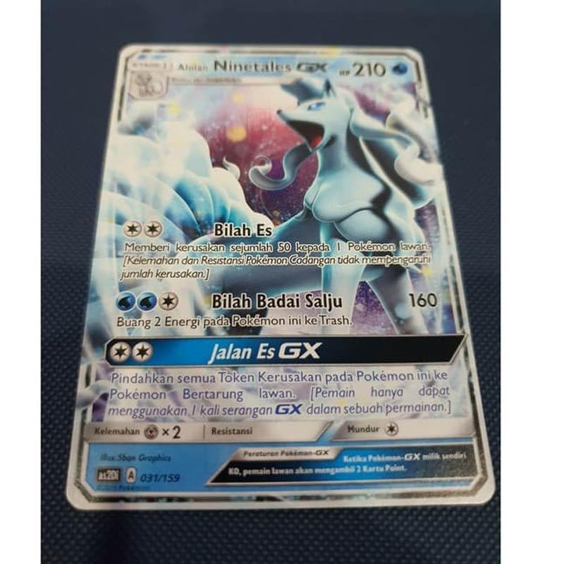 Jual Alolan Ninetales GX AS2Di 031-159 di Seller Cryotech Card Company - Kuningan Barat, Kota ...