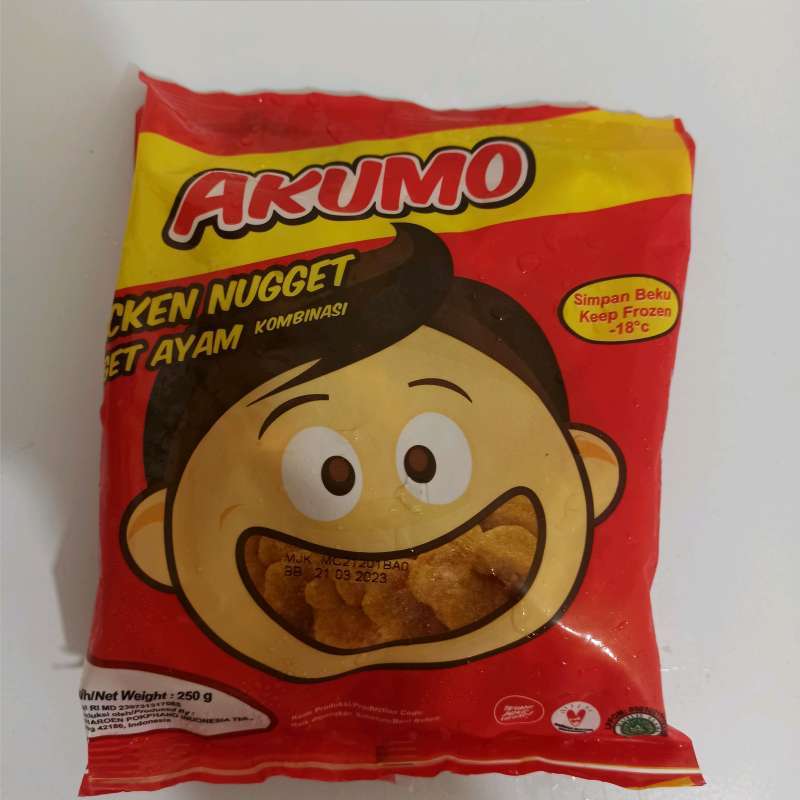 Jual Akumo Chicken Nugget 250gr di Seller NDORO STORE - NDORO STORE ...