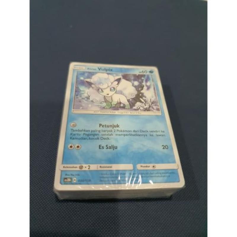 Jual Alolan Vulpix Starter Deck - Alolan Ninetales GX di Seller ...